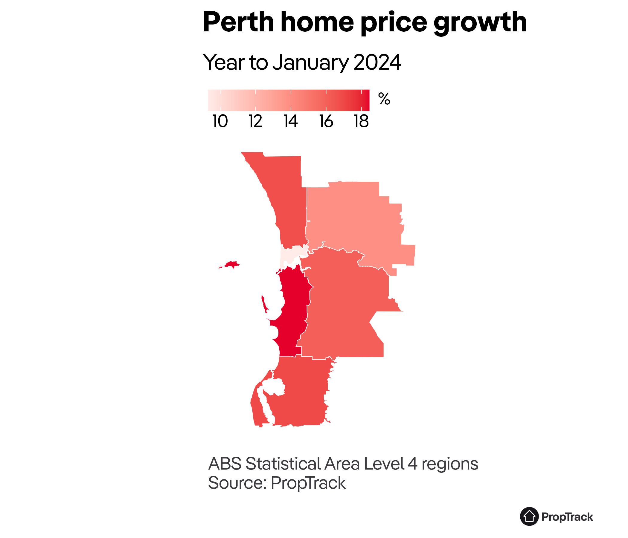 Perth still leading the pack as national property prices march on