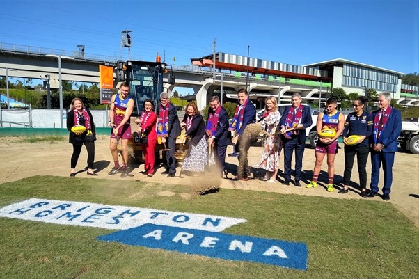 Construction Commences on Lions Stadium in Springfield Central